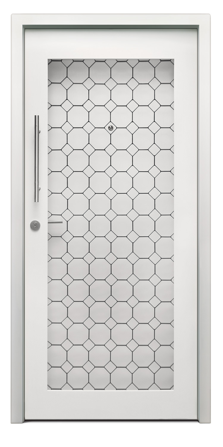 Combination Steel Doors | Main Steel Door with attached security grill ...